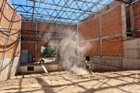 Avanza la construcción del nuevo teatro municipal de El Talar - Revista ...